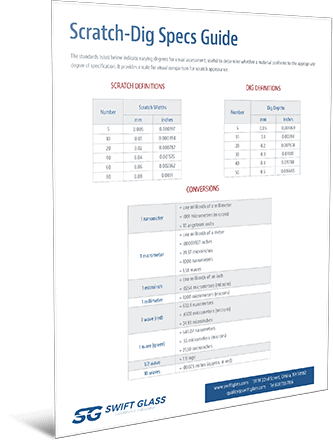 Scratch-Dig Specs for MIL-Spec Materials [Free Guide] | Swift Glass